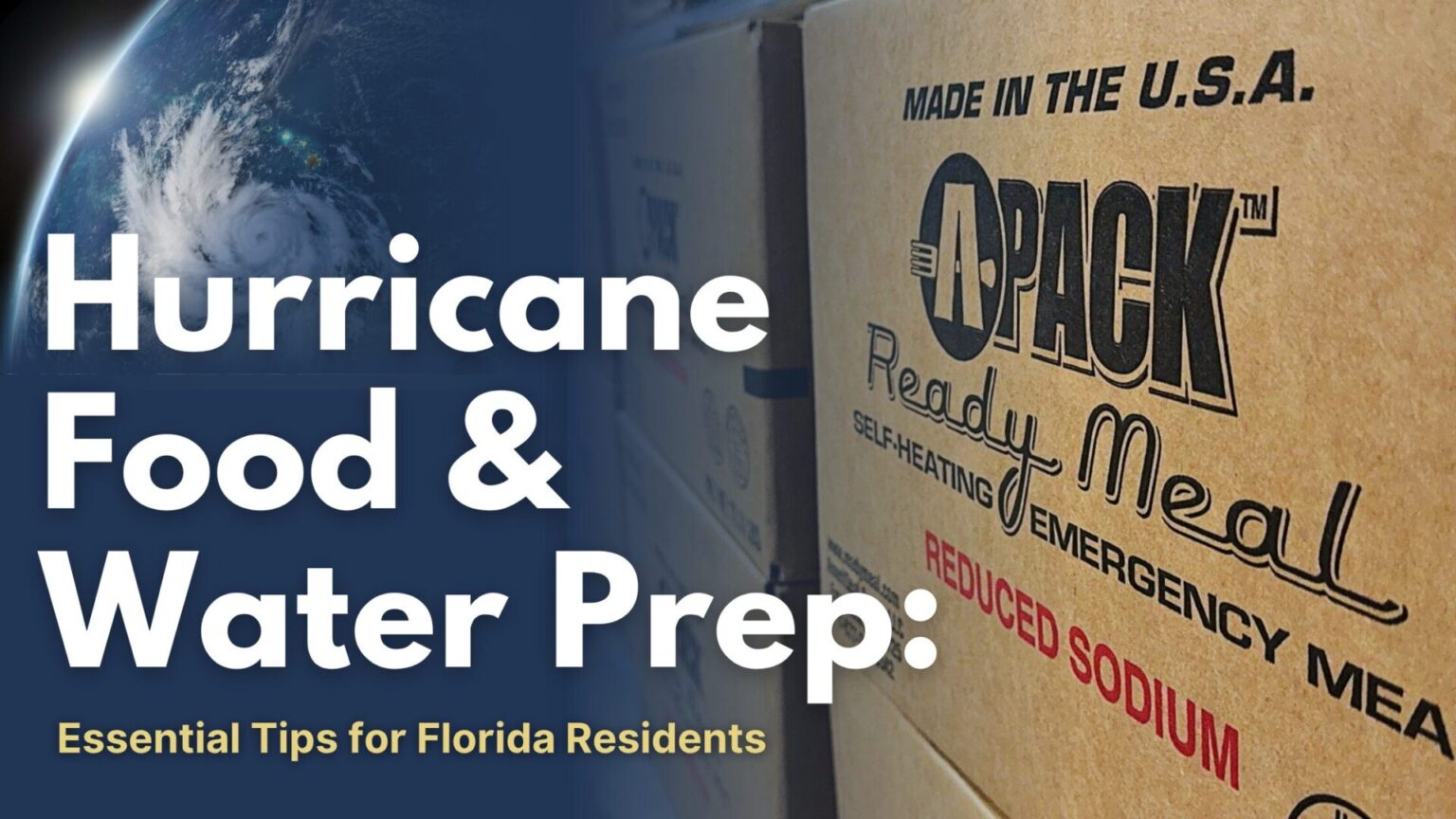 Hurricane Food And Water Prep: Essential Tips For Florida Residents ...