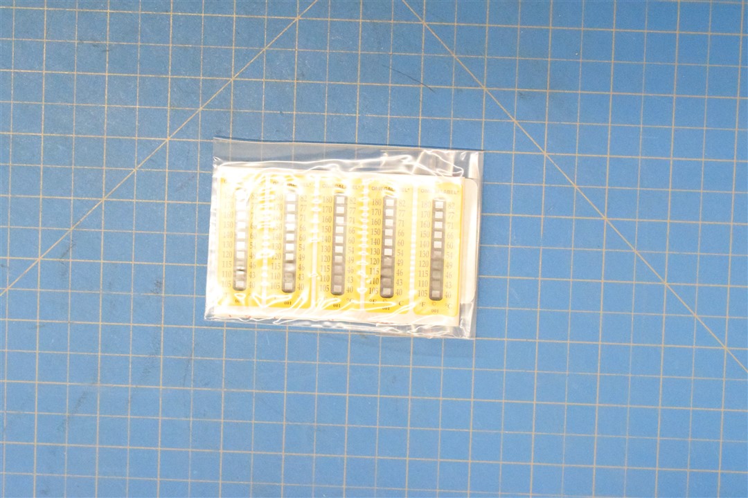 TL-10-105-30 - LABELS, TEMPERATURE, NEW SURPLUS, SOLD PER EACH - AVBOX US