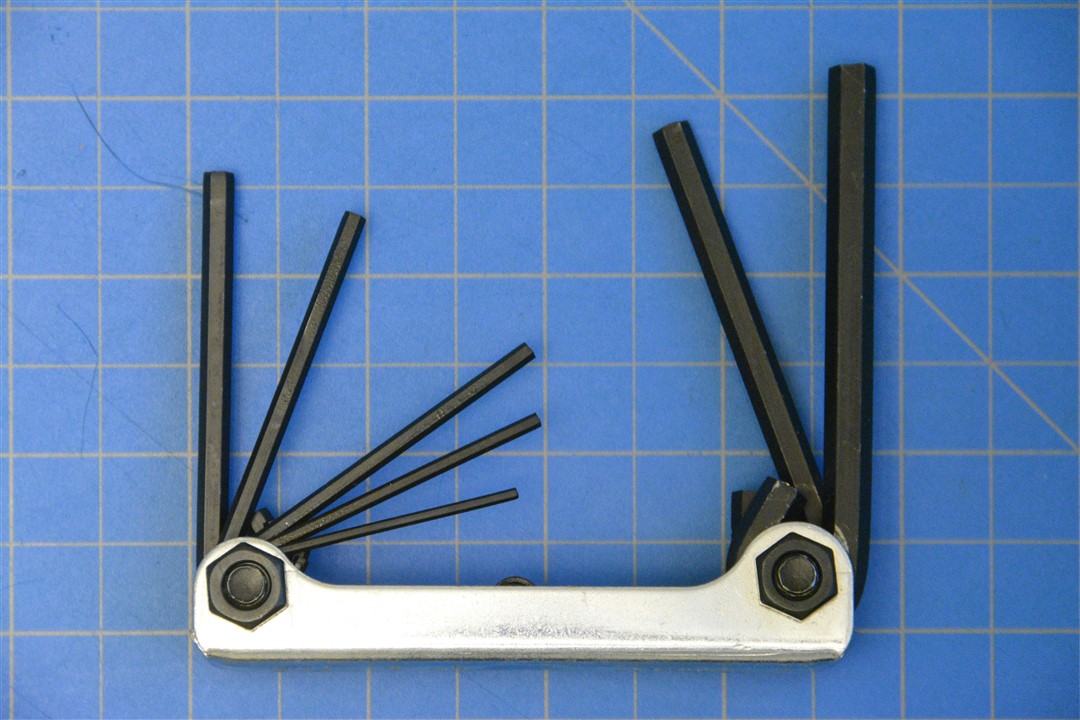 7 PIECE SAE FOLDING HEX KEY SET SET - WILLIAMS INDUSTRIAL TOOLS ...