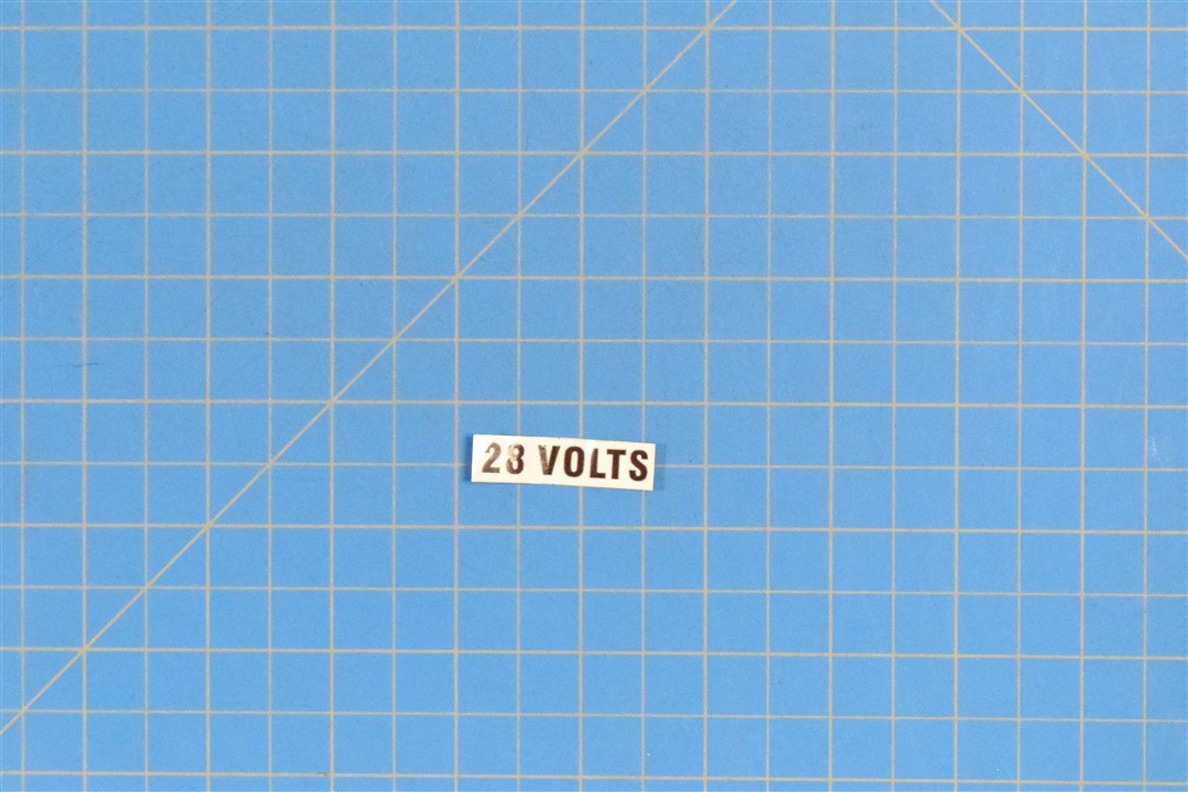 31-026-2A24 - DECAL, NAME PLATE, NEW SURPLUS, SOLD PER EACH - AVBOX US